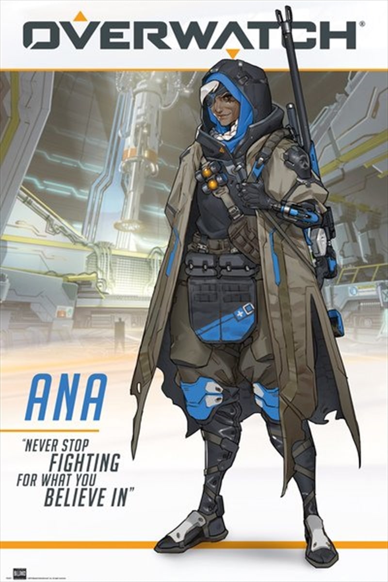 Overwatch - Ana Poster | V210-2367748 | OZZY DECOR