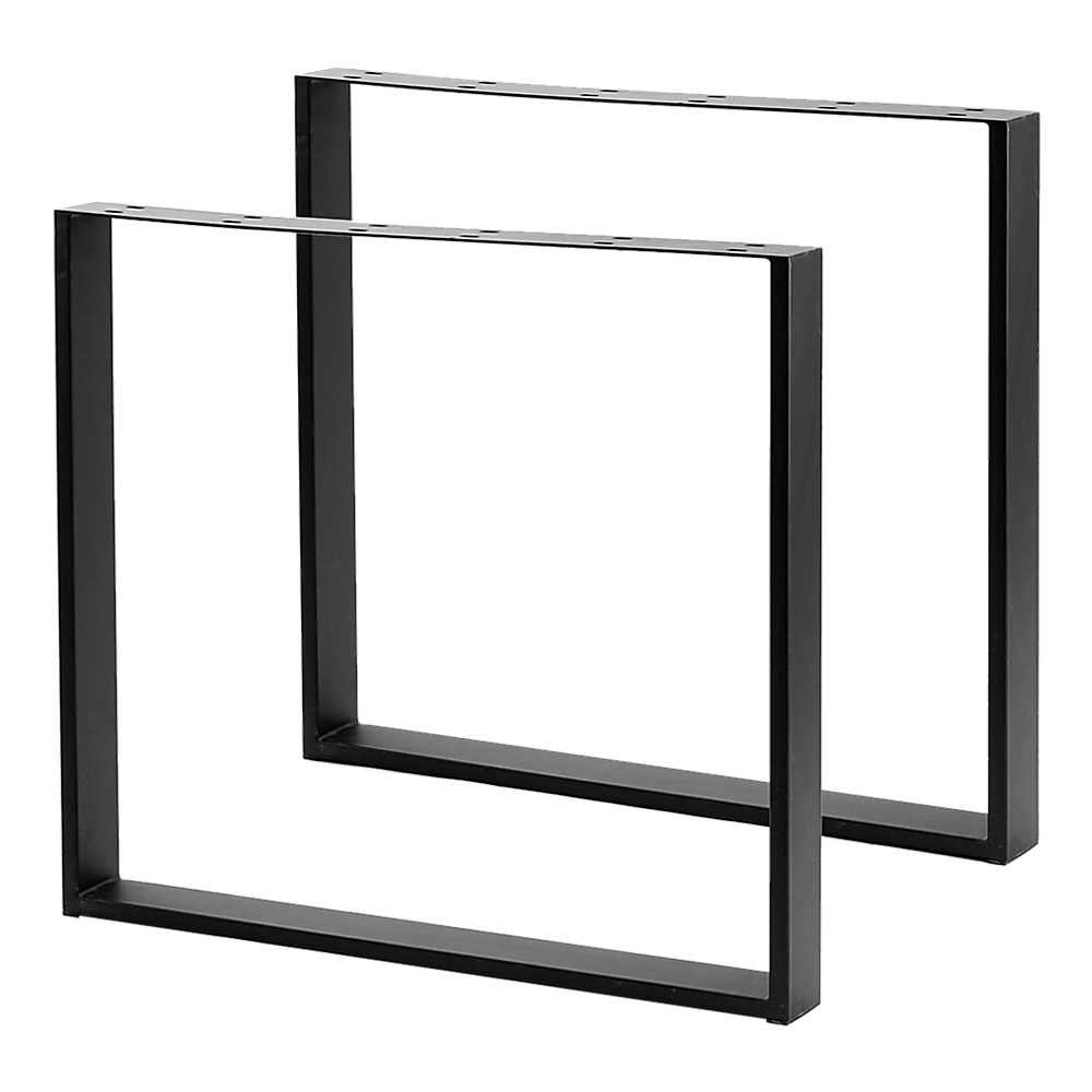 Square Shaped Table Bench Desk Legs Retro Industrial Design Fully ...