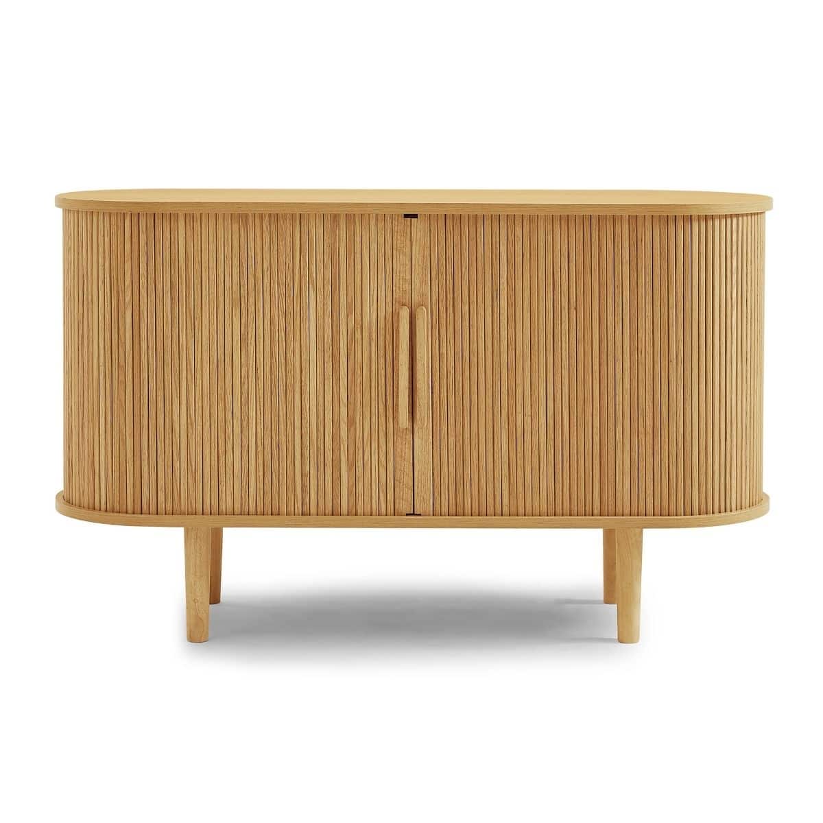 Tate Column Wooden Sideboard Table in Natural | OZZY DECOR